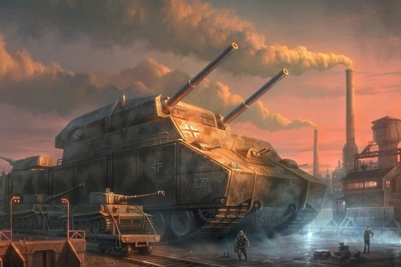 O supertanque nazi de 1000 toneladas que nunca foi construído