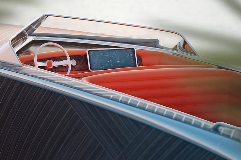 Este barco elétrico é veloz como uma zebra