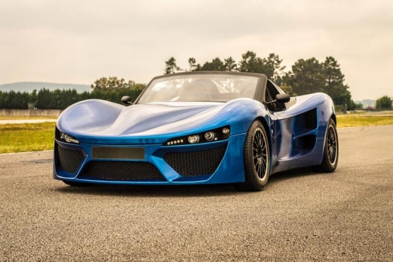 Adamastor em pista: As primeiras imagens do desportivo português